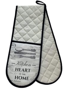 grevy cotton double oven mitts heart of the home