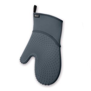 built neoprene and silicone ultimate grip 12.5 inch oven mitt gray 5252339