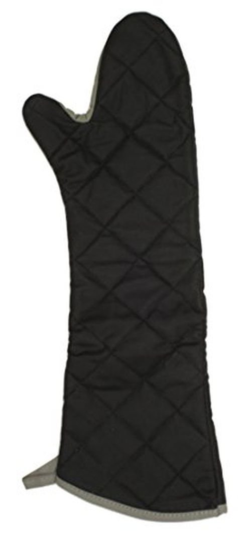 Ritz CL2PX24ELBKBK Flame-Resistant Pyrotex Oven Mitt, 24", Black, Pair