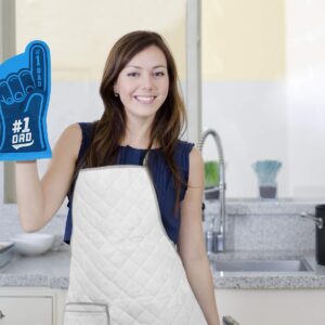 YouTheFan World's Best Dad #1 Oven Mitt