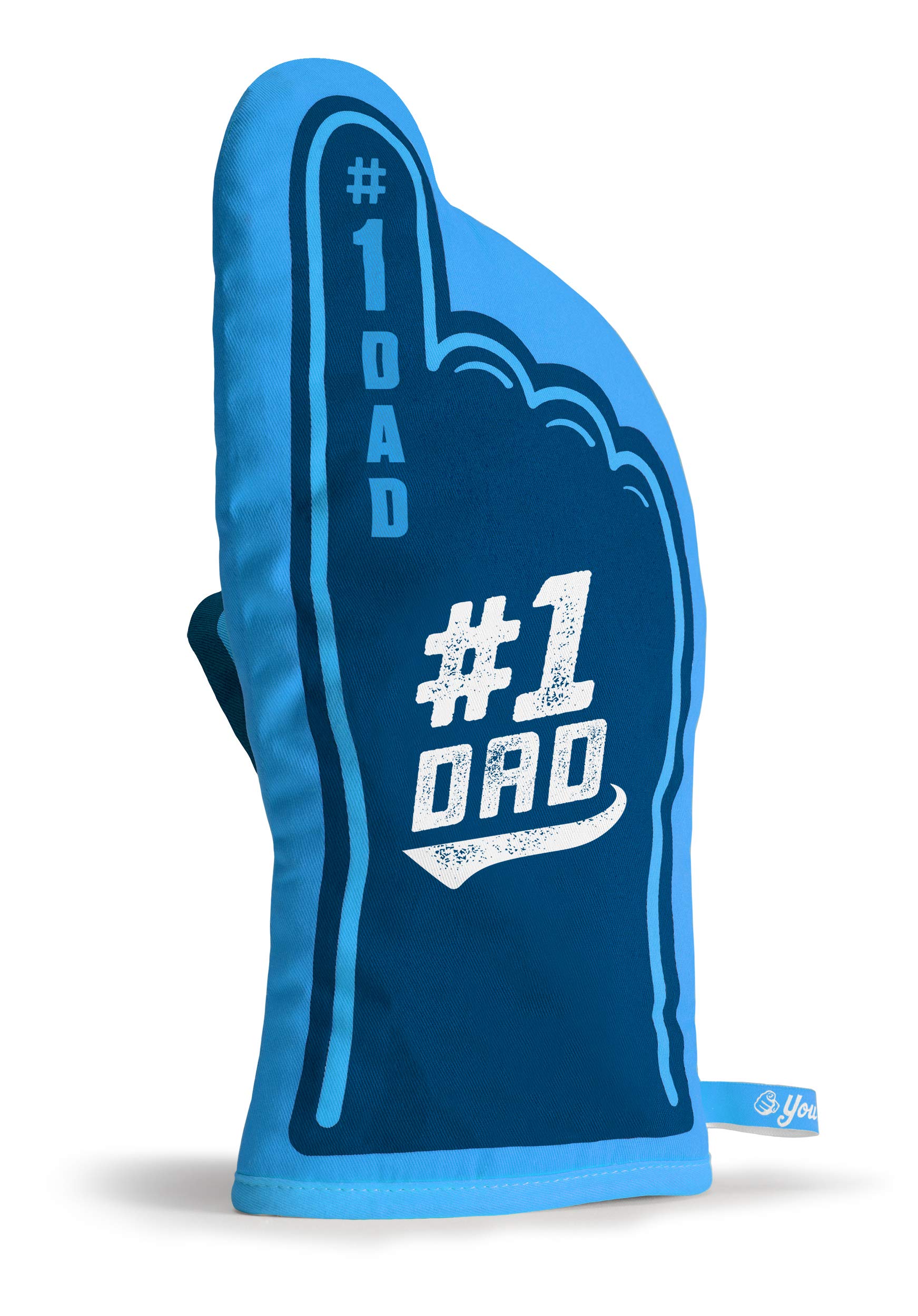 YouTheFan World's Best Dad #1 Oven Mitt