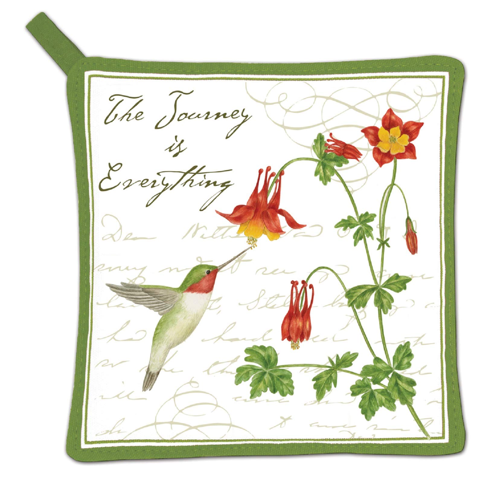 Alice's Cottage AC21438 Hummingbird Pot Holder