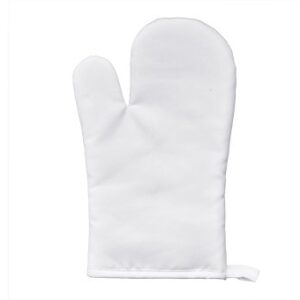 Blank Oven Mitts Sublimation Set 2 Pieces ( both are right-handed glove ) Heat Thermal Transfer Polyester Logo Image printing