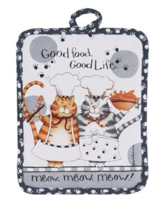 kay dee designs happy cat potholder