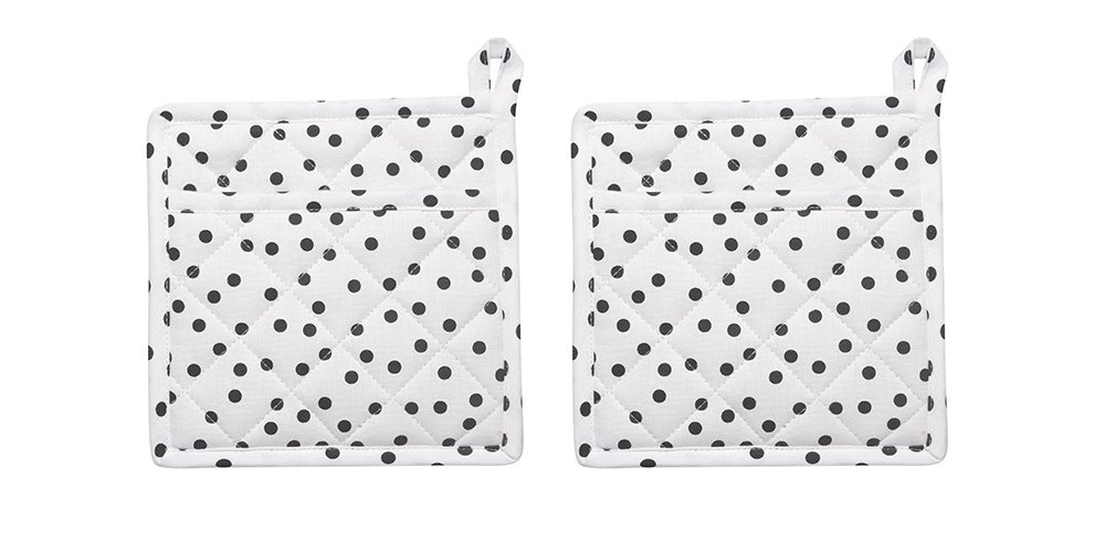 Now Designs Classic Potholders, Set of Two, Lulu