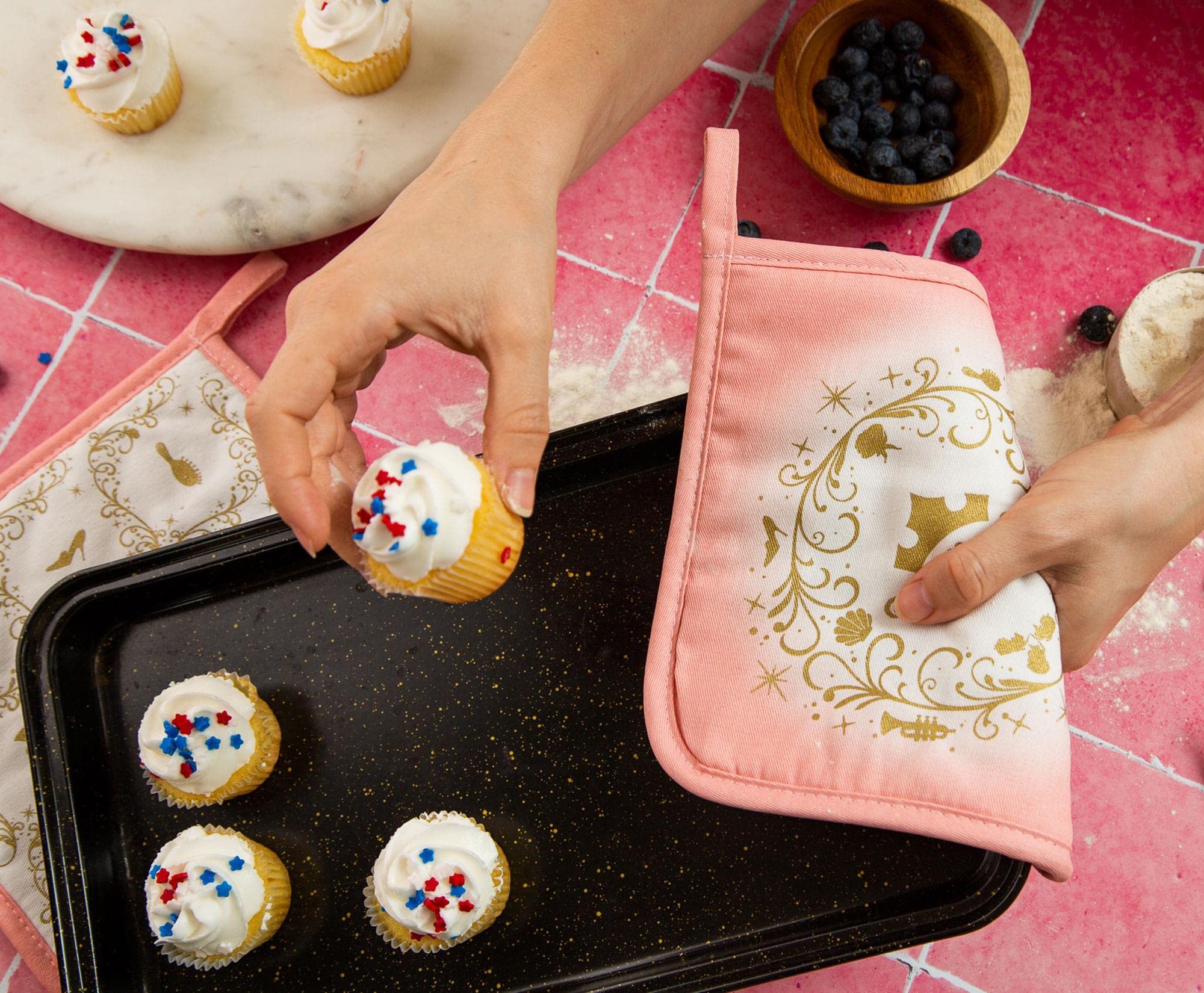 Disney Princess Kitchen Pot Holders | Set of 2