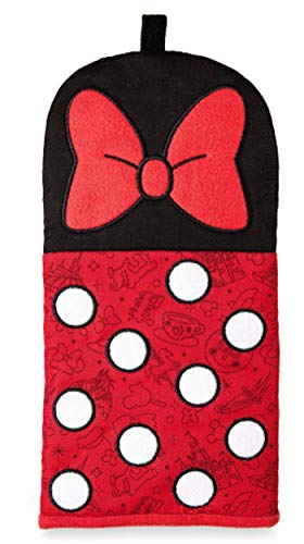 DisneyParks Minnie Mouse Bow Polka Dots Oven Mitt Potholder