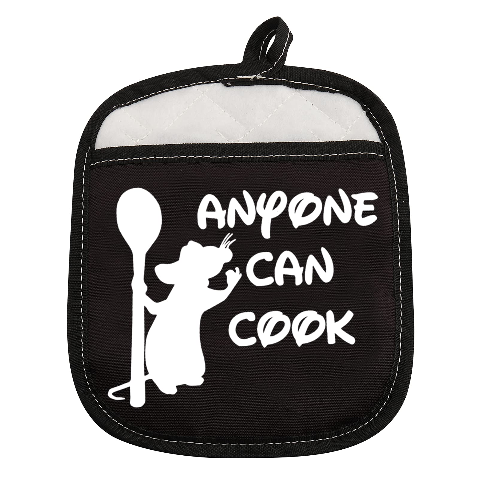 ZJXHPO Cooking Gift Anyone Can Cook Hot Pads Oven Pads Pot Holder for Cooking Lover (Anyone Can Cook)