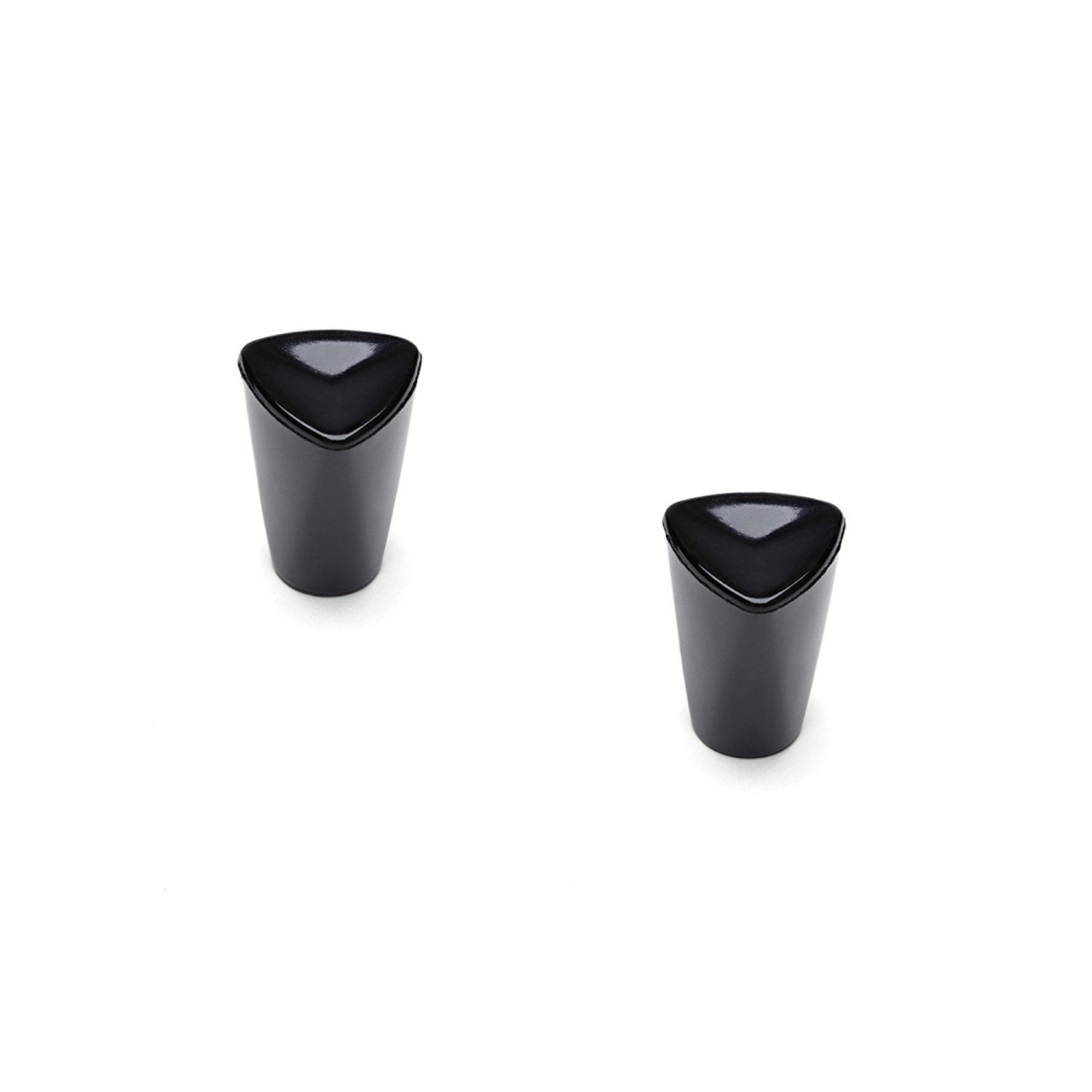 Tops Fitz-All Replacement Pot Knobs, Tall, Set of 2,Black