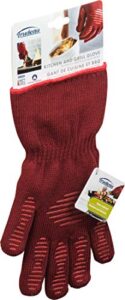 trudeau oven glove 1 piece, one size, multicolor