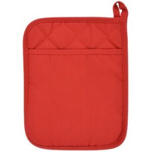 2 neoprene pot holders (cheery red)