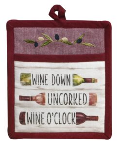 kay dee designs kitchen textile potholder, various