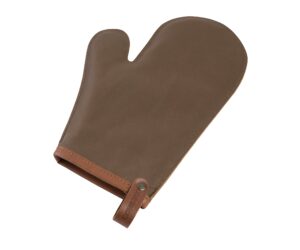 cuisipro combekk leather dutch oven glove, one size, rust