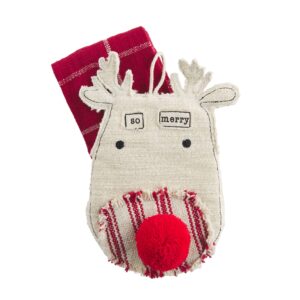 mud pie pot holder set, reindeer