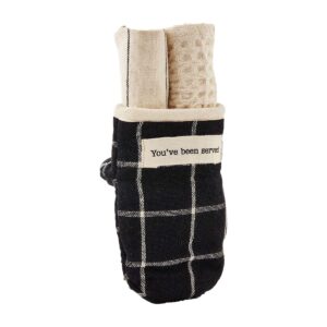 Mud Pie Pot Holder Towel Set