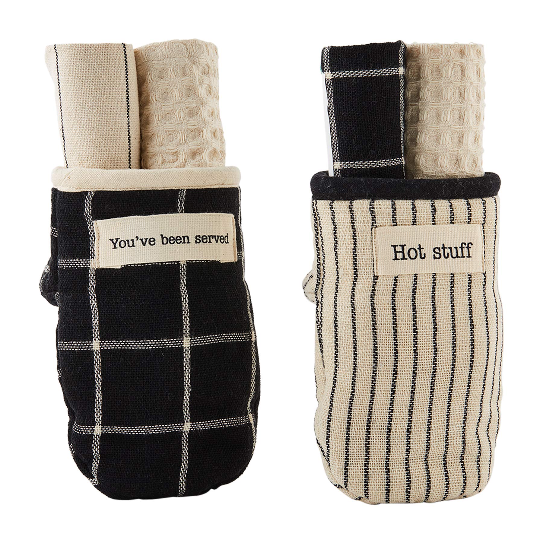 Mud Pie Pot Holder Towel Set