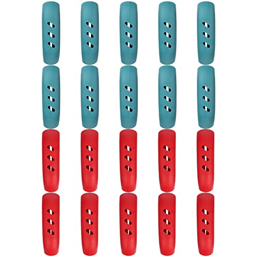 DOITOOL 10 Pairs Pan Grip Covers Silicone Pot Assist Handle Holder Non- Slip Skillet Handle Sleeves for Cast Iron Frying Pans Griddles Cookware