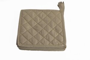 hm covers the ultimate 8" x 8" inches pot holder non-slip & highest protection & performance color - taupe color - { pack of 10 }