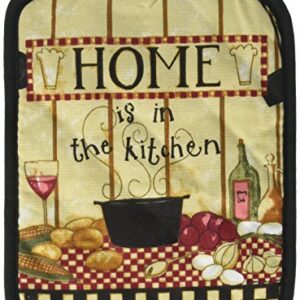 Kay Dee Designs Cotton Potholder, Home Is In The Kitchen