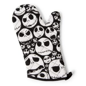 disney the nightmare before christmas jack faces kitchen oven mitt glove