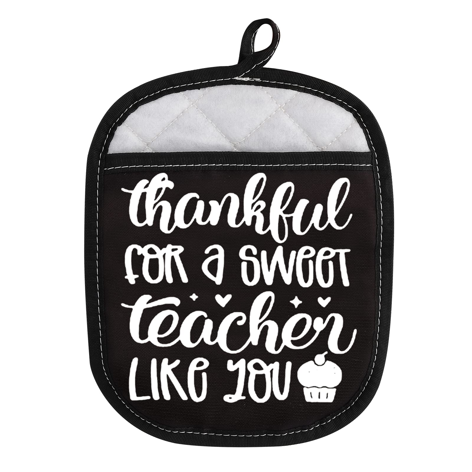 Teacher Appreciation Gift Thankful for A Sweet Teacher Like You Oven Pads Pot Holder (Sweet Teacher Like You)