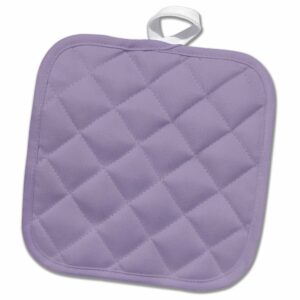 3drose inspirationzstore solid colors - light purple - lilac - girly girl pastel purple - plain simple solid color - 8x8 potholder (phl_159876_1)