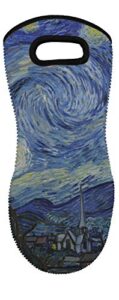 the starry night (van gogh 1889) neoprene oven mitt - single