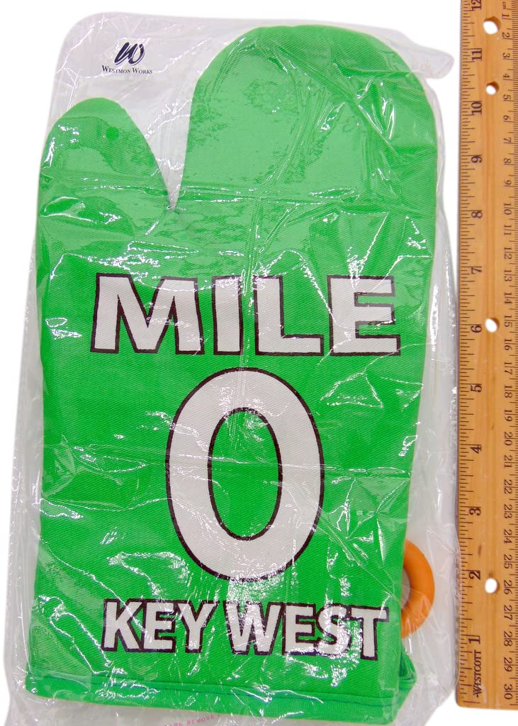 Mile 0 Key West Florida Souvenir Oven Mitt Sunshine State Souvenir Present