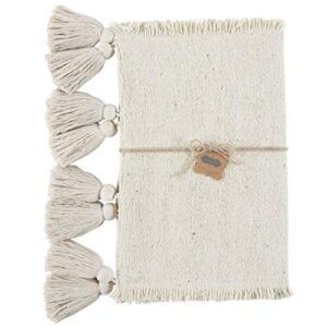 ivory table runner