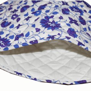 GDONLINE Blue White Cotton Handmade Designs Tea Cozy Creative Tea Cosy Indian Mandala Tea Cozies Tea Pot Cover