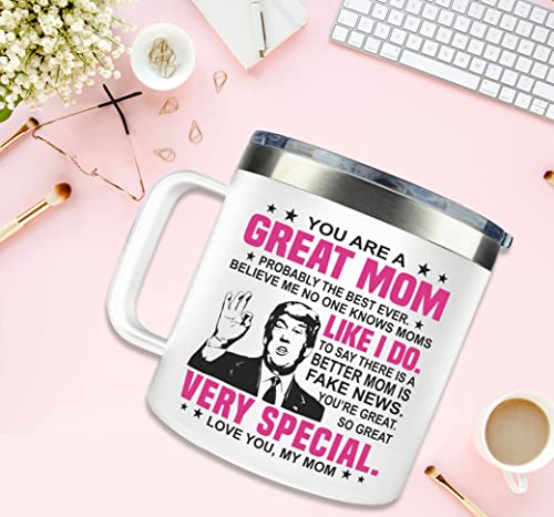 LIZAVY - Gifts for Mom from Daughter, Son - Mom Gifts from Daughters, Sons - Birthday Gifts for Mom, Mom Birthday Gifts - Mothers Day Gifts for Mom - Mothers Day Gifts from Daughter - Mom Mug 14Oz