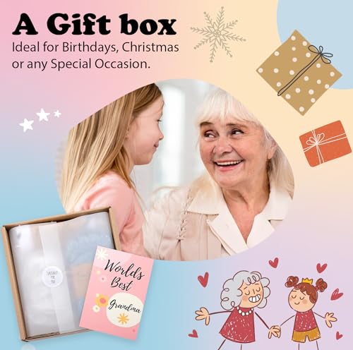 BECTA DESIGN Grandma Gifts -The Perfect Mother's Day Gifts for Grandma, Nana or Grammy - Ideal for Birthdays, Christmas or any Special Occasion. Grandma Birthday Gifts To Delight.