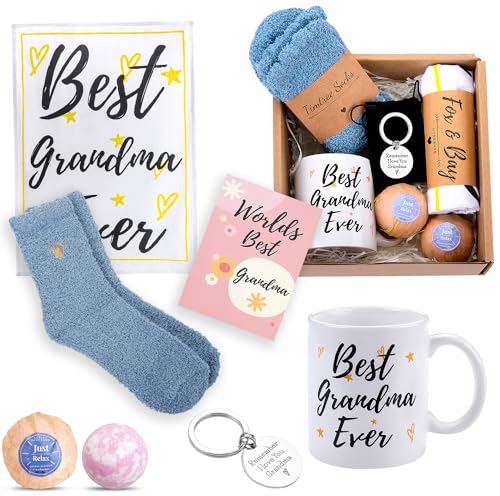 BECTA DESIGN Grandma Gifts -The Perfect Mother's Day Gifts for Grandma, Nana or Grammy - Ideal for Birthdays, Christmas or any Special Occasion. Grandma Birthday Gifts To Delight.