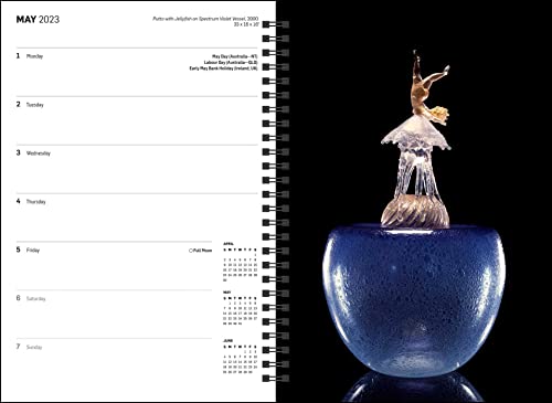 Chihuly 12-Month 2023 Weekly Planner Calendar