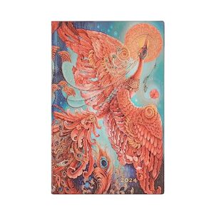 Firebird (Birds of Happiness) Maxi 12-month Dayplanner 2024