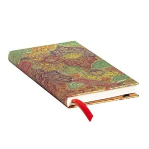 paperblanks 12 month planners 2023 bavarian wild flower | horizontal | slim (95 × 180 mm)