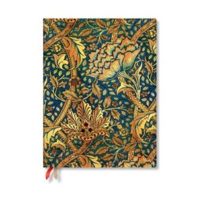 paperblanks 18 month diaries 2023-2024 morris windrush | vertical | ultra (180 × 230 mm)