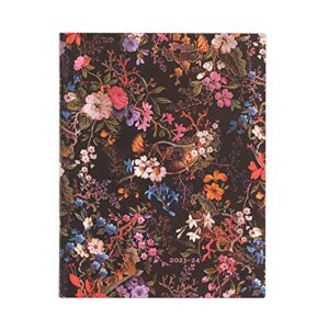 Paperblanks 18-Month Softcover Flexi Diaries 2023-2024 Floralia | Vertical | Ultra (180 × 230 mm)