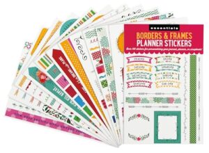 planner stickers borders/frames