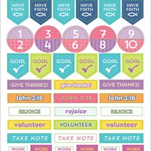 Essentials Planner Stickers - Bible (Set of 450 Stickers)