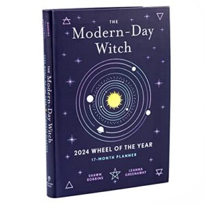 modern-day witch calendar 2024 wheel of the year 17-month planner (the modern-day witch)