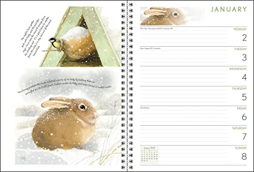 Marjolein Bastin Nature's Inspiration 12-Month 2023 Monthly/Weekly Planner Calen