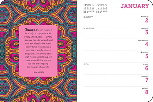 Tiny Buddha 12-Month 2023 Monthly/Weekly Planner Calendar: Simple Wisdom for Complex Lives