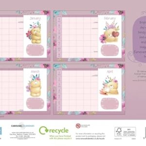 Forever Friends Week-to-view Planner A4 Calendar 2024