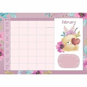 Forever Friends Week-to-view Planner A4 Calendar 2024