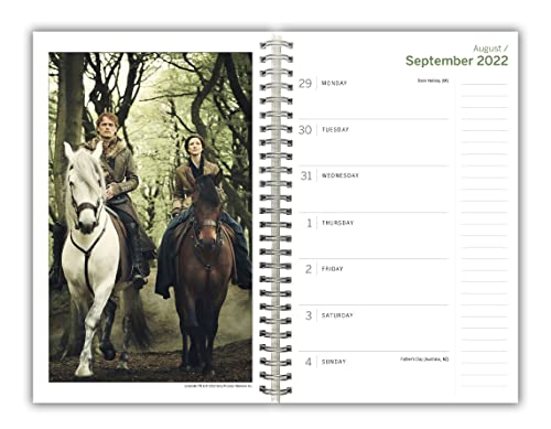 Outlander 2023 Weekly & Monthly Planner, 16-Month Engagement Calendar: September 2022 - December 2023, 6" x 9"