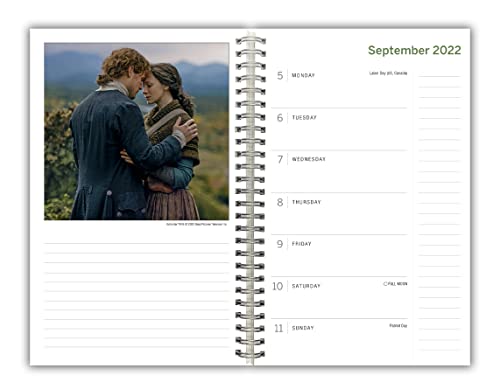 Outlander 2023 Weekly & Monthly Planner, 16-Month Engagement Calendar: September 2022 - December 2023, 6" x 9"