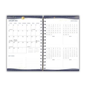 Goal Getter 2023 Weekly and Monthly Planner, 16-Month Lifestyle Planner: September 2022 - December 2023, 6" x 9" - Mystic Cosmos