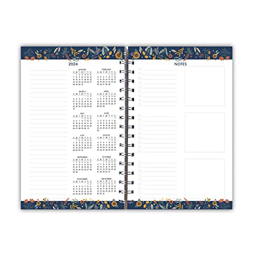 2024 Weekly & Monthly Planner, 16-Month Engagement Calendar: September 2022 - December 2023, 9" x 6" - Harvest Sunflowers