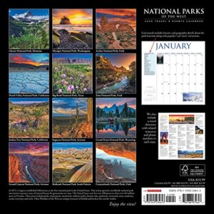 National Parks of the West 2024 Calendar